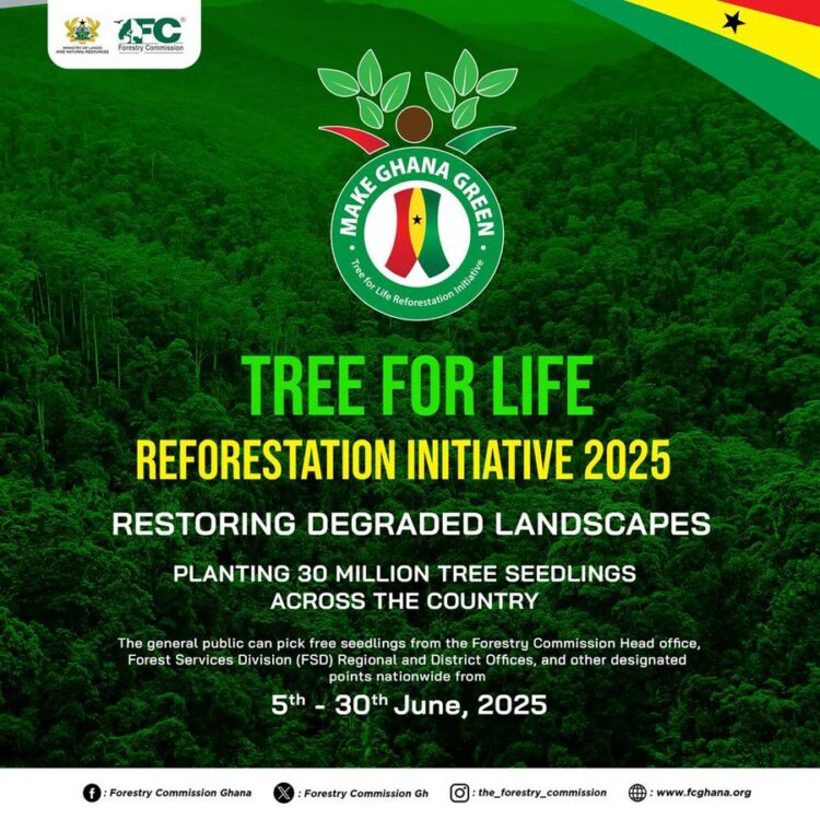 Lands Ministry targets to plant 30 million trees with ‘Tree for Life ...