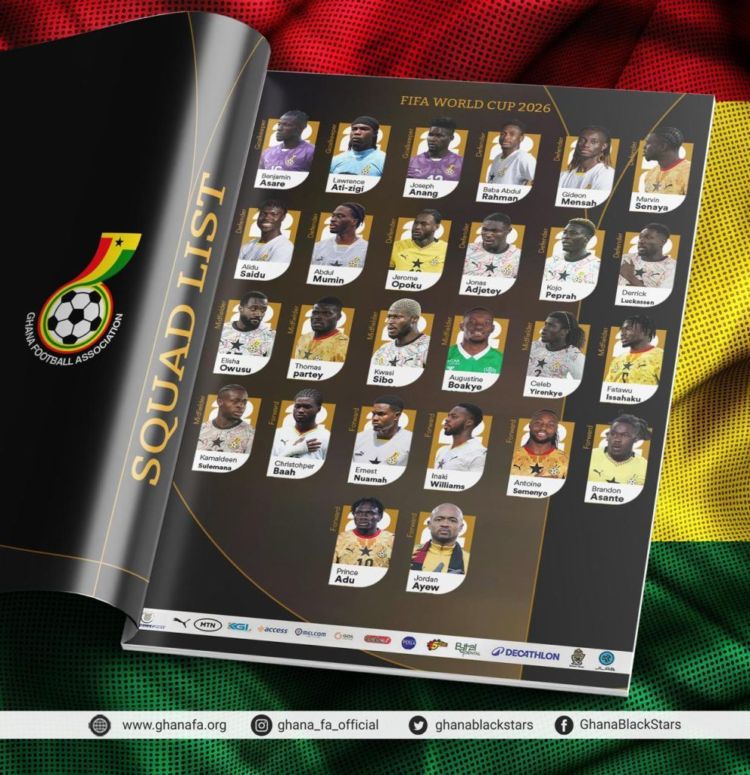 Brandon Thomas-Asante Handed Iconic No.10 Shirt as Black Stars Announce ...